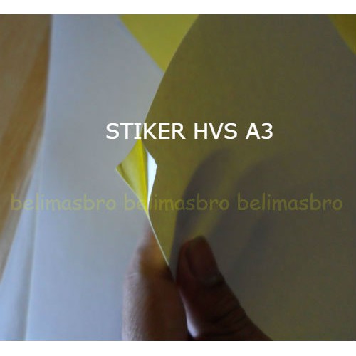 Jual Sticker HSV A3 Stiker Polos | Shopee Indonesia