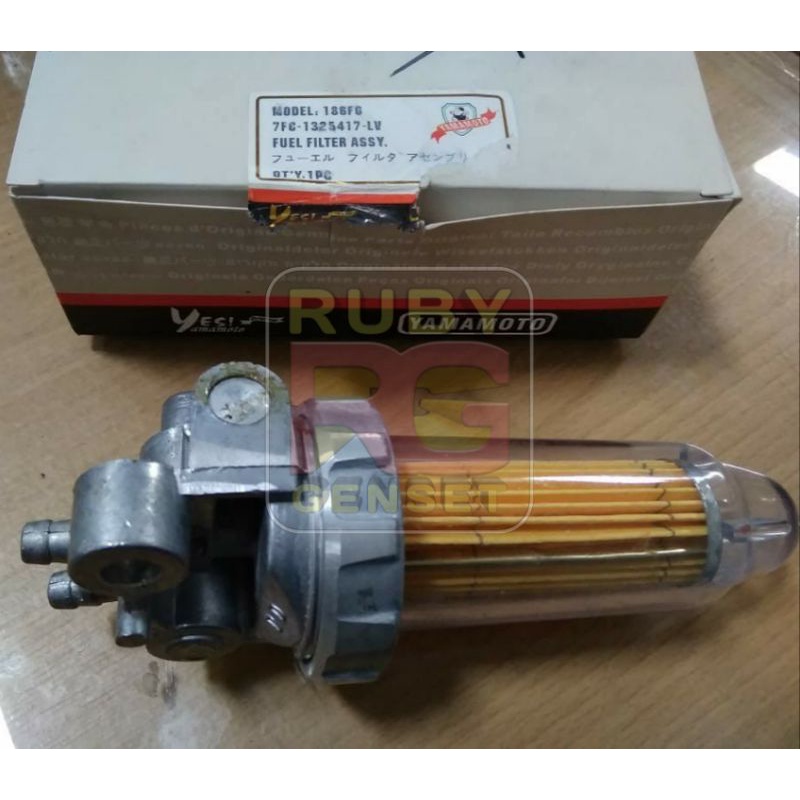 Jual 186F Fuel Filter Assy Filter Solar Genset Diesel Silent | Shopee ...