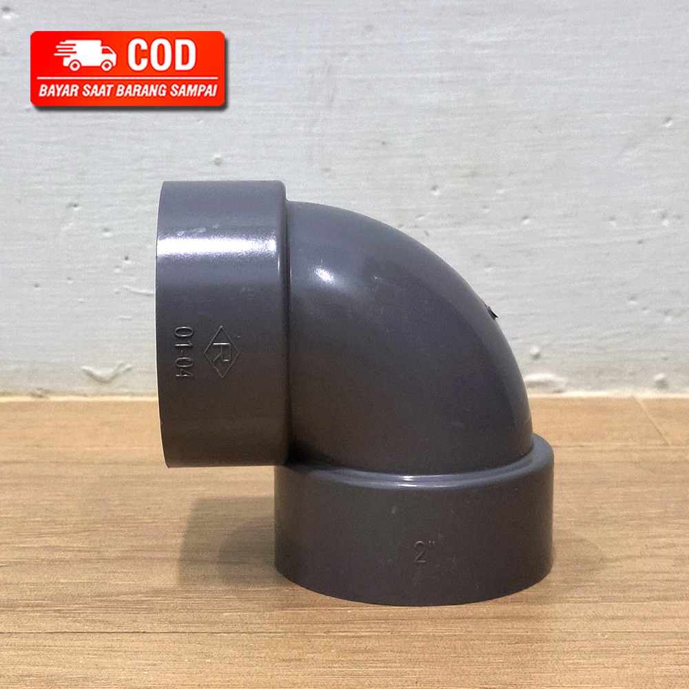 Jual ELBOW / KNEE PIPA PVC 2 INCH RUCIKA (D) | Shopee Indonesia