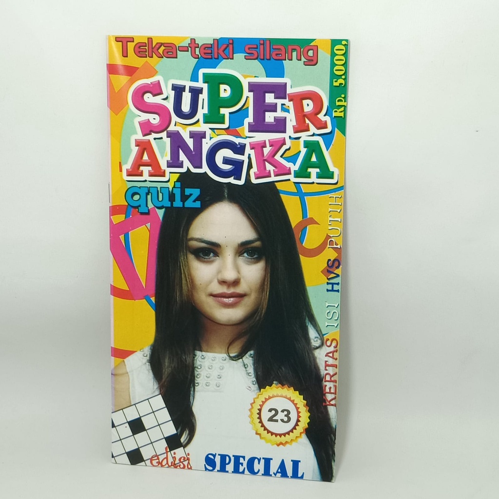 Jual Buku TTS - Buku Hiburan Teka Teki Silang Quiz Angka Jaman Dulu ...