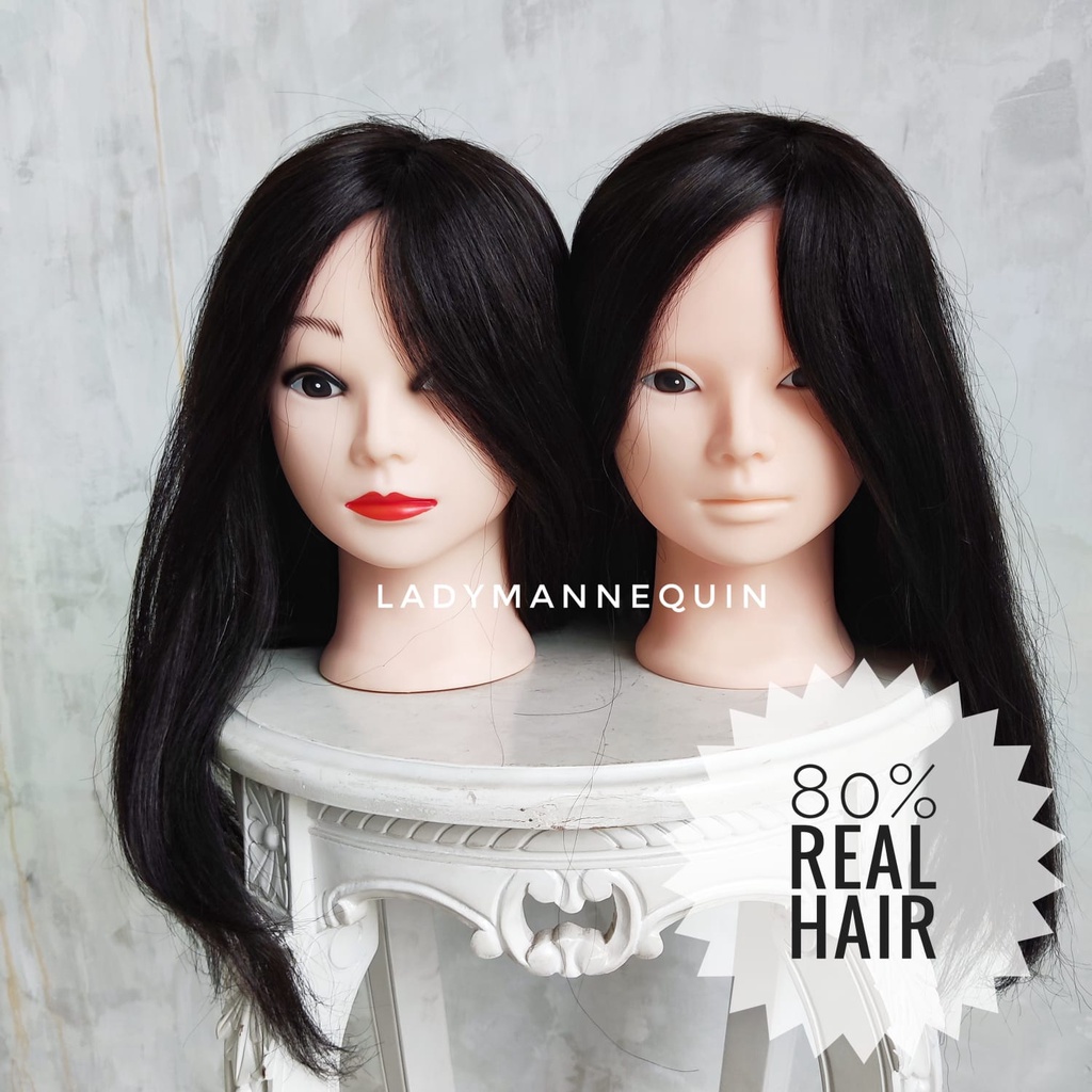 Jual LADY MANNEQUIN Manekin Patung Rambut Sanggul Hairdo Styling ...