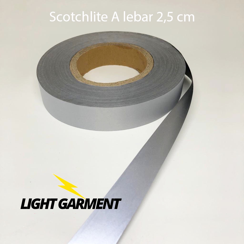 Jual Pita Scotlight grade A 2,5cm Meteran Pita Safety Scotlite Skotlet ...