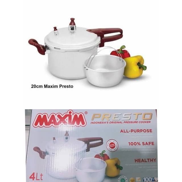 Jual Maxim presto 4 liter 7 liter presto maxim maxim 4 liter maxim 7 ...