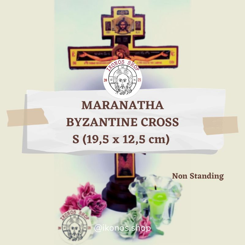 Jual SALIB ORTHODOX Maranatha Byzantine Cross Size S | Shopee Indonesia