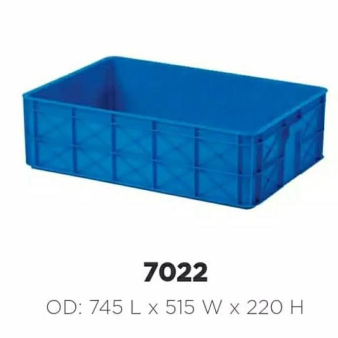 Jual Box Container Rabbit 7022 74x51x22 Keranjang Industri Bak Kolam ...