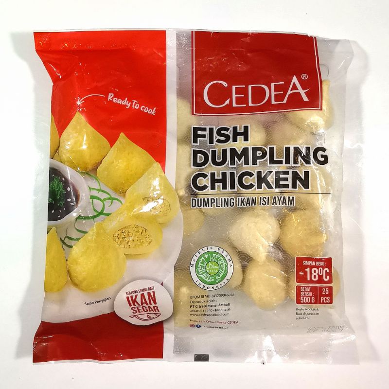 Jual Cedea Fish Dumpling Chiken - Cheese 500 gr | Shopee Indonesia