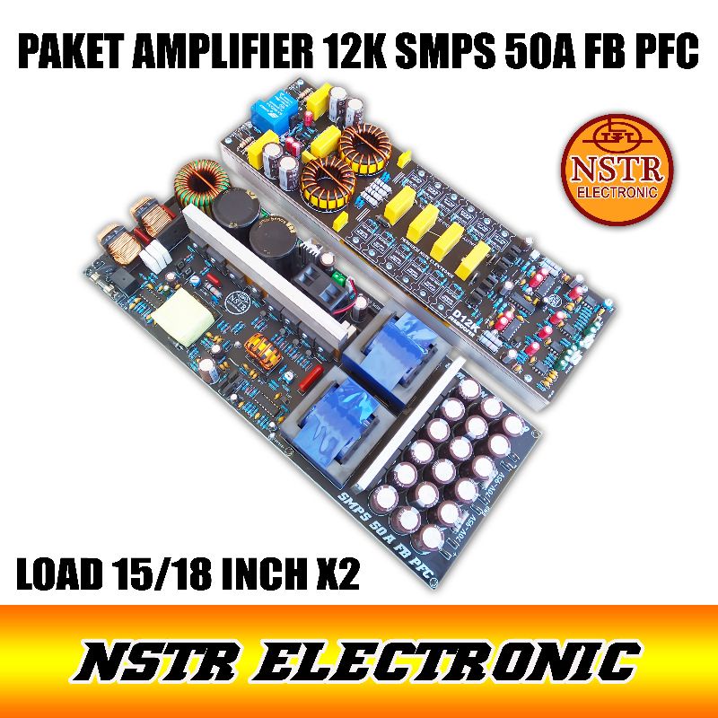 Jual Paket series amplifier 12k fullbridge - smps 50A fb pfc | Shopee ...