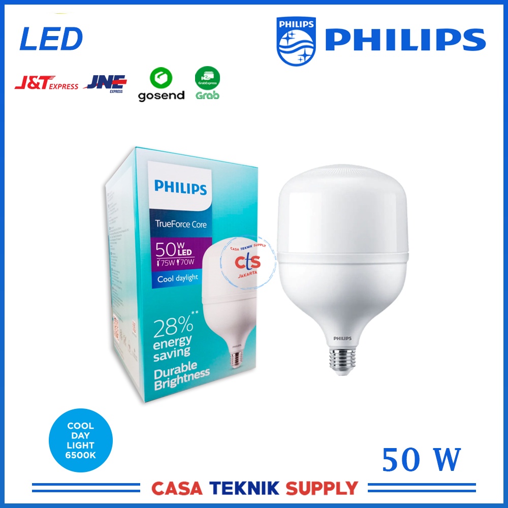 Jual Lampu LED Philips 50W 50 W 50 Watt 50Watt Putih | Shopee Indonesia