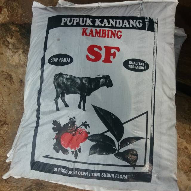 Jual Pupuk kandang kambing-pupuk berkualitas-pupuk murah | Shopee Indonesia
