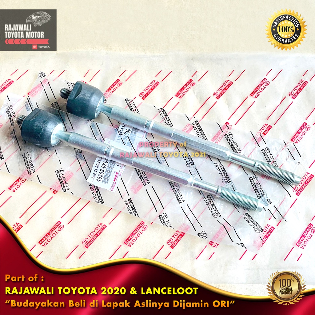 Jual Long Tie Rod Innova, Hilux & Fortuner 2005-2021 Gen Terod Reborn ...