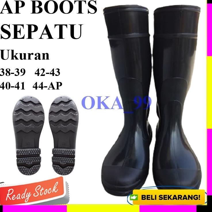 Jual [KODE 6PHDM] SEPATU BOOTS KERJA PROYEK BANGUNAN / SEPATU BOOTS ...