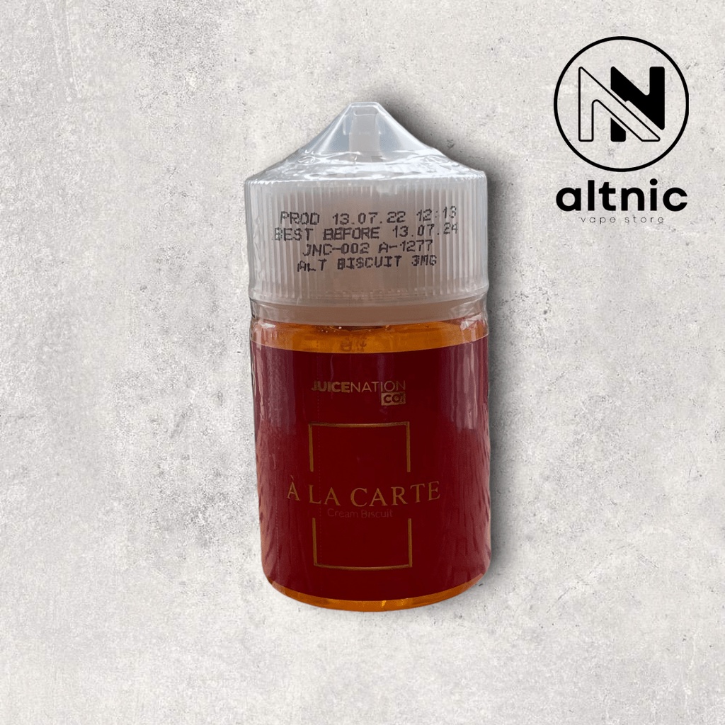 Jual Liquid Ala Carte Cream Biscuit 60ml | Shopee Indonesia
