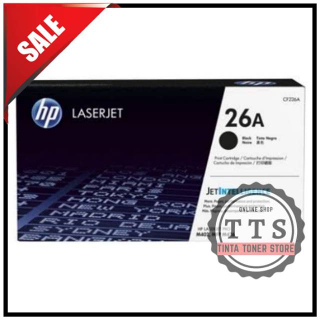Jual TINTA TONER HP LASERJET 26A (CF226A) | Shopee Indonesia
