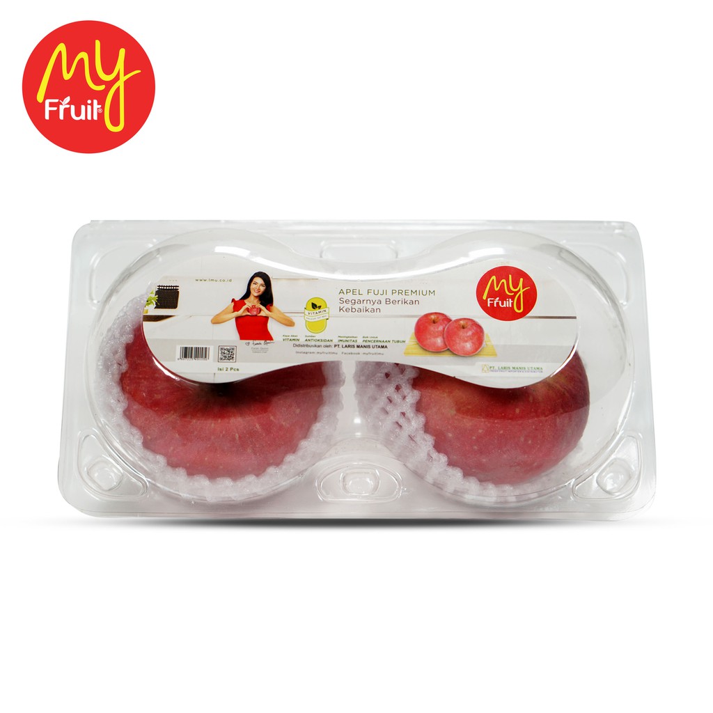 Jual My Fruit Apel Fuji Premium 2 pcs | Shopee Indonesia