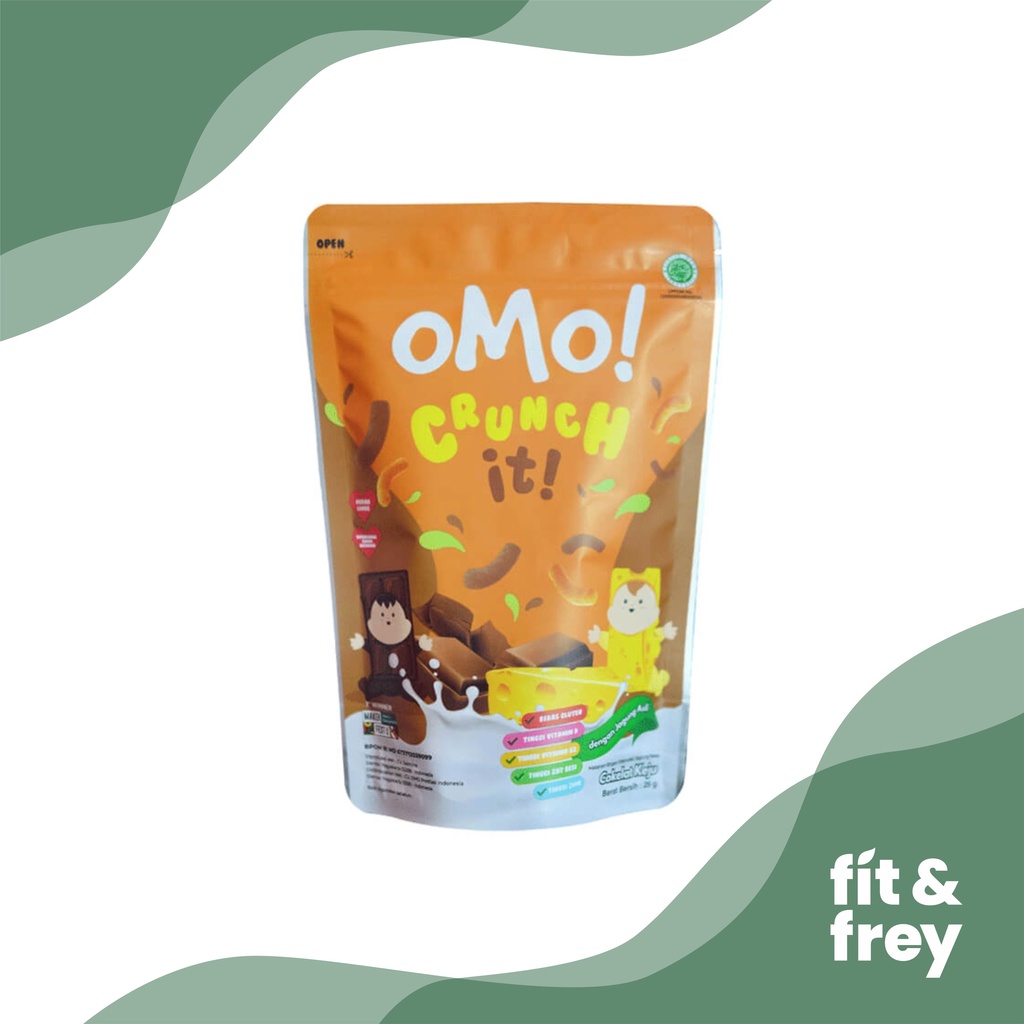 Jual OMO Crunch It 25g - Snack Sehat Bayi - Cemilan Anak - Omo! Healthy ...