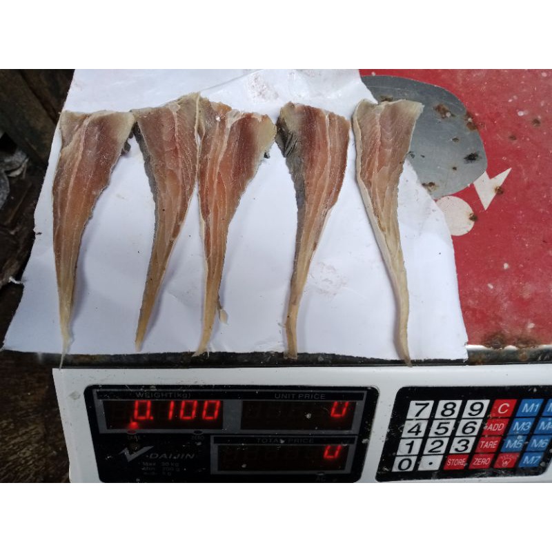 Jual ikan pari potong bersih / pari potong tipis2 / pari lalay ;1kg ...