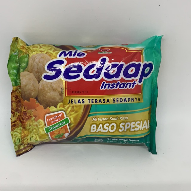 Jual Mie Sedaap Kuah Raso Baso Spesial 77gr | Shopee Indonesia