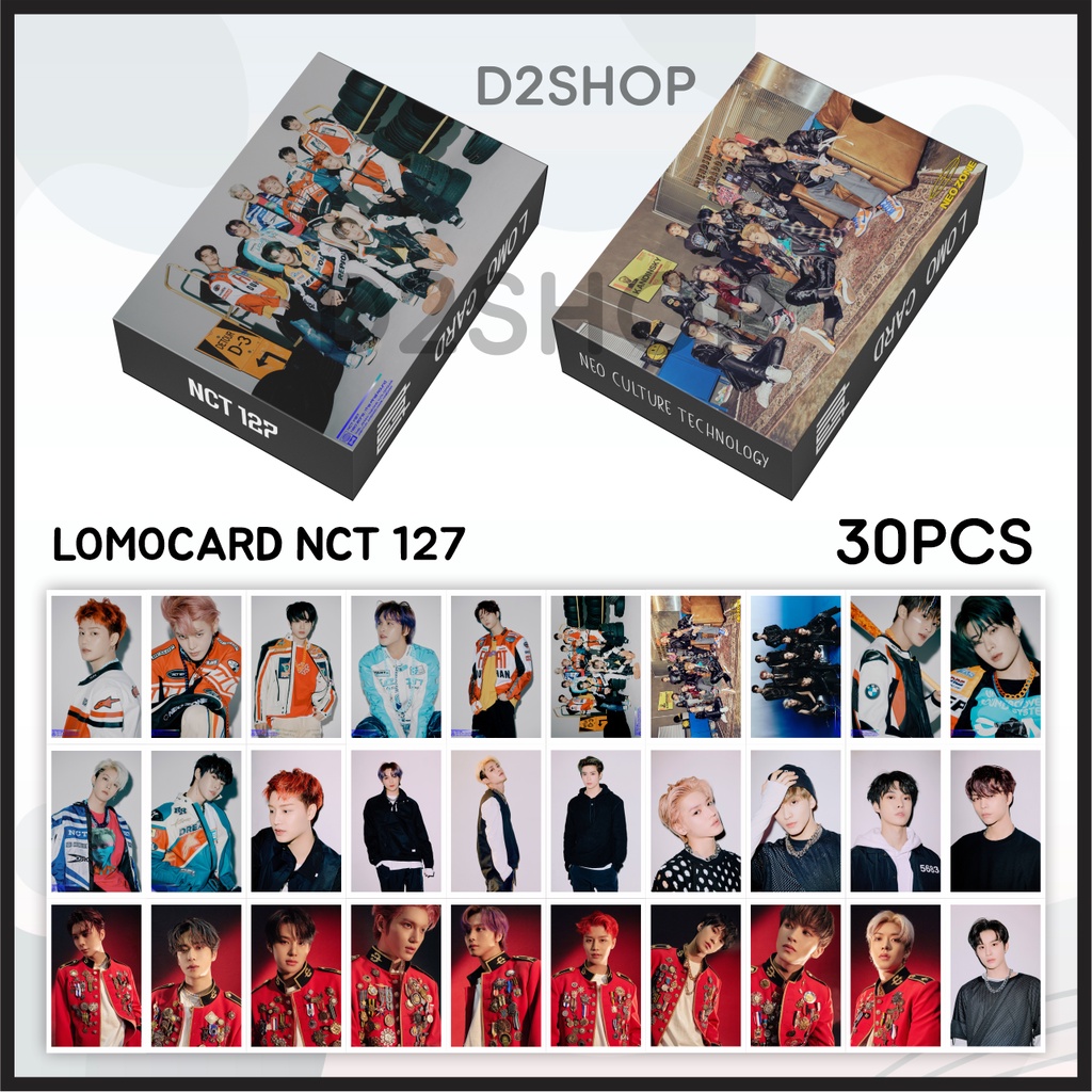 Jual (30PCS) LOMO CARD NCT 127 DREAM SMOOTHIE BEATBOX GLITCH MODE HELLO ...
