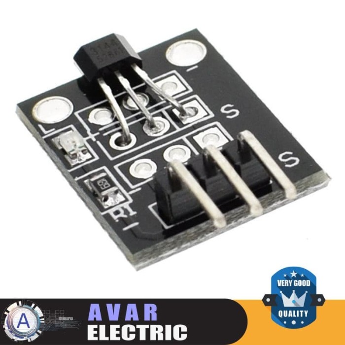 Jual KY-003 Hall Effect Magnetic Sensor Analog Detector Module KY003 ...