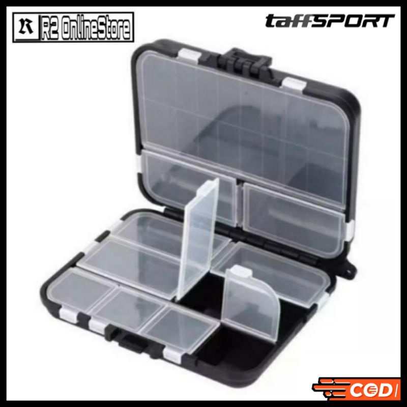 Jual (BISA COD) TaffSPORT Box Kotak Perkakas Kail Pancing Waterproof Case - Q041 - Black - Kotak ...
