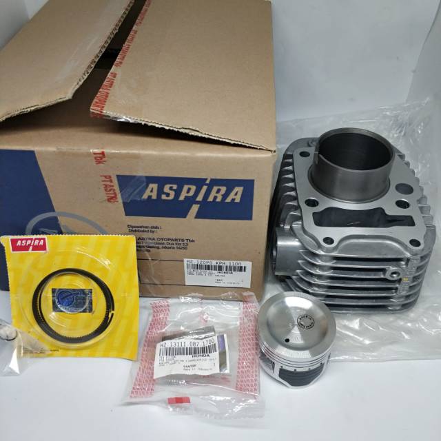 Jual BLOK SEHER PISTON SET PAKET KARISMA SUPRA X 125 CARBU ORIGINAL ASPIRA | Shopee Indonesia