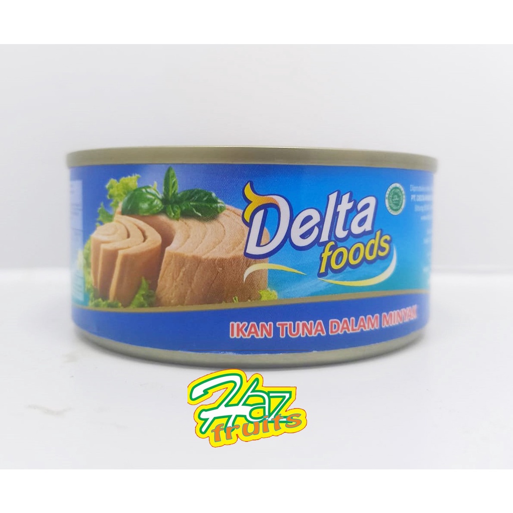 Jual Delta Foods Ikan Tuna Dalam Minyak Kaleng 165 gr | Shopee Indonesia