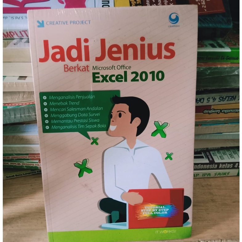 Jual BUKU JADI JENIUS BERKAT MICROSOFT OFFICE EXCEL 2010 | Shopee Indonesia