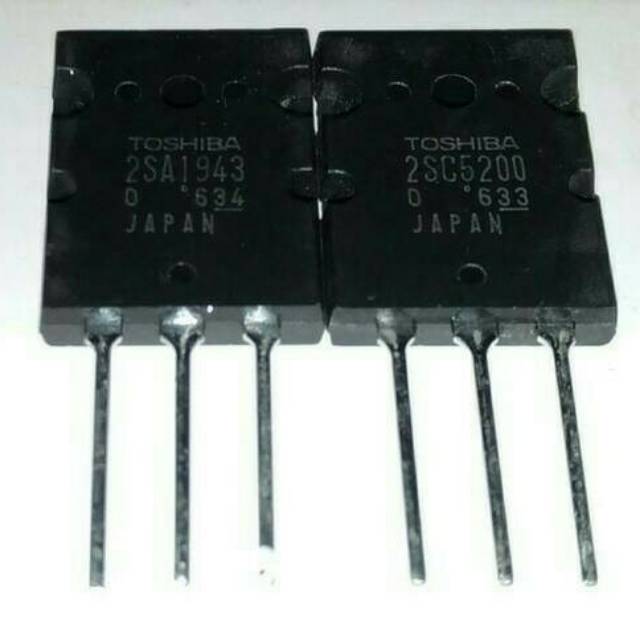 Jual TRANSISTOR TOSHIBA 2SA1943 & 2SC5200 ORI JAPAN | Shopee Indonesia