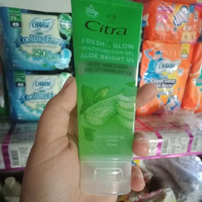Jual CITRA Fresh Glow Multifunction Gel Tomato Bright UV 180ml/citra ...
