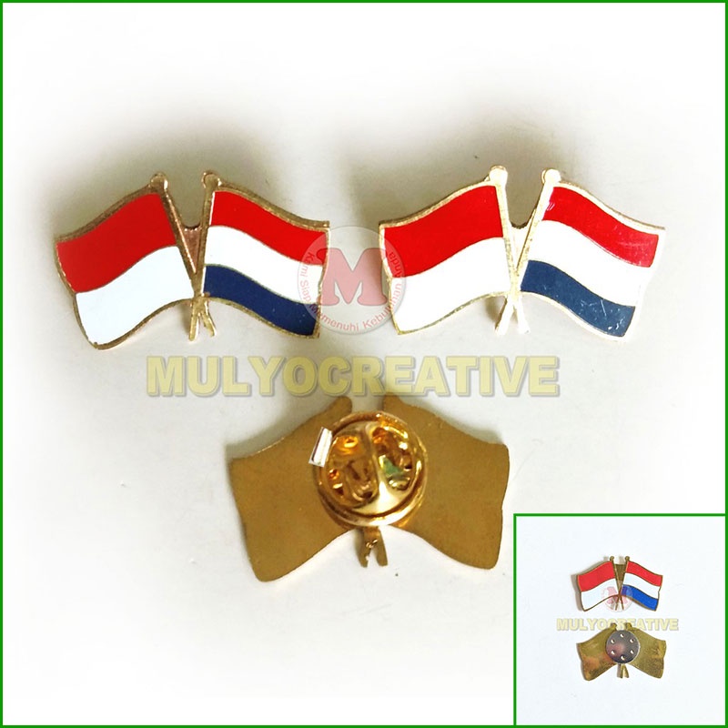 Jual Flag Pin Indonesia Belanda - Pin Bendera Persahabatan | Shopee ...