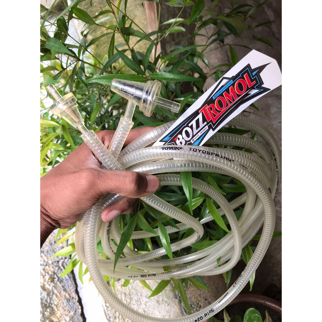 Jual SELANG BENSIN TRANSPARAN TOYO SPRING set filter import selang ...