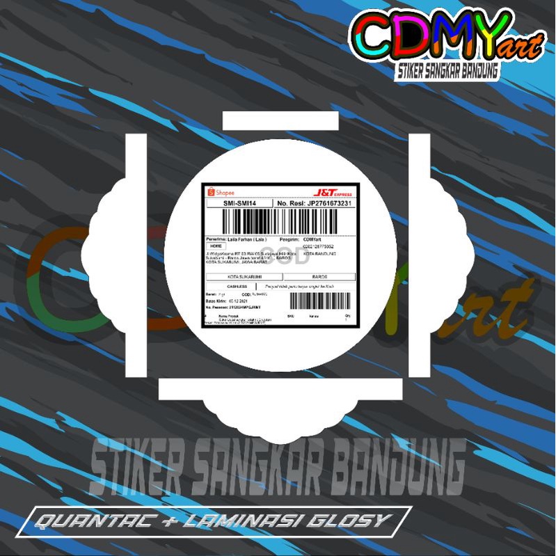 Jual STIKER DECAL SANGKAR MURAI BATU COSTUM | Shopee Indonesia