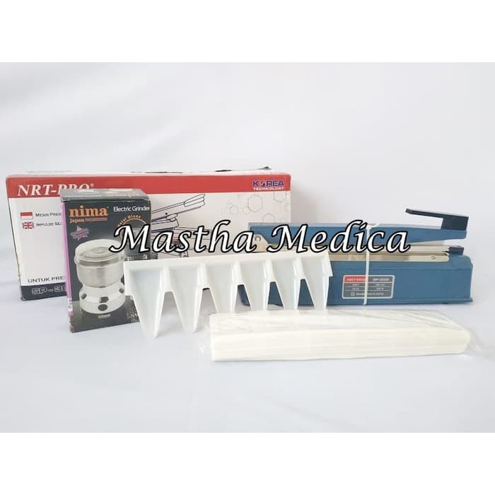 Jual Paket Puyer (Alat press bahan Besi +kertas dan Sendok Puyer ...