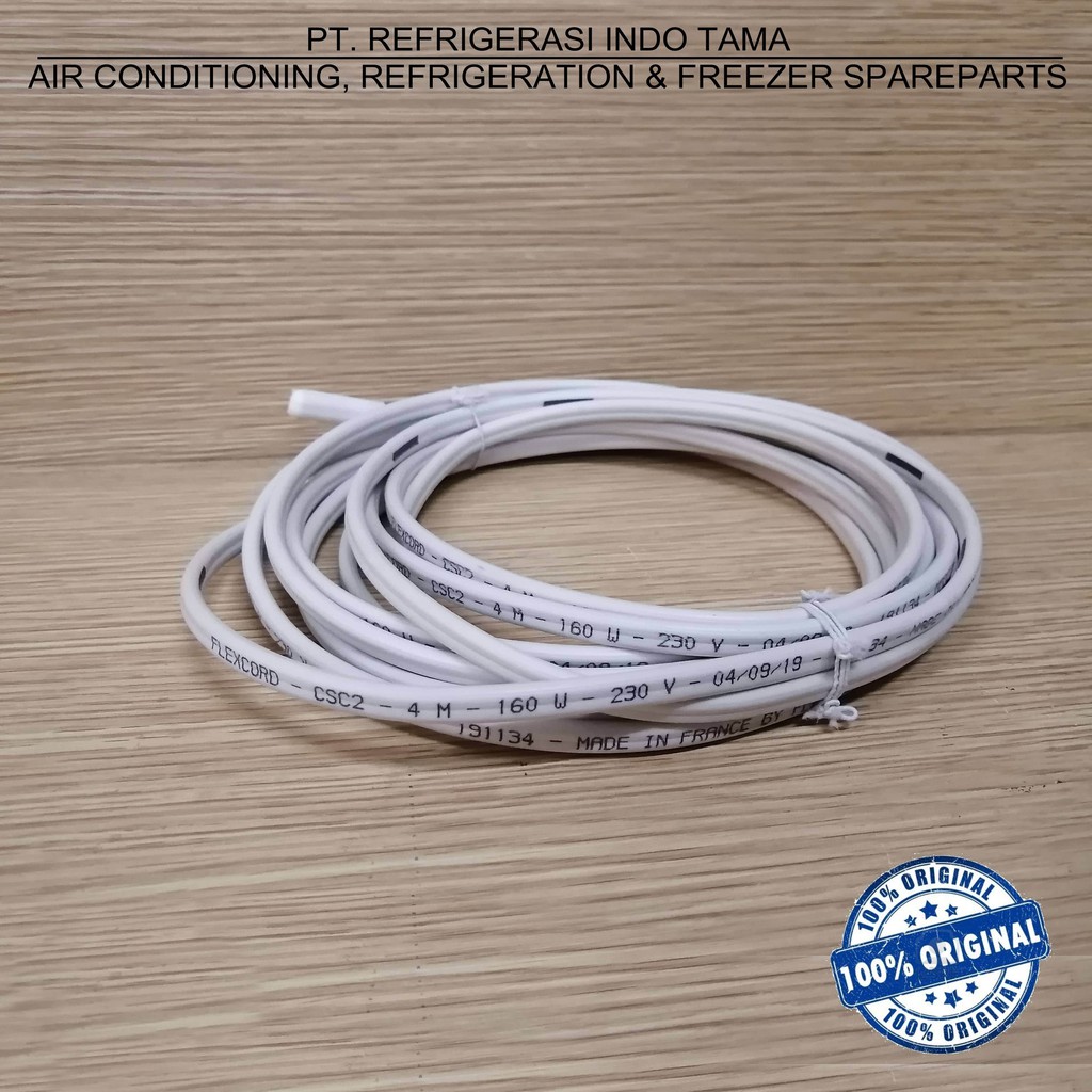 Jual CABLE HEATER FLEXELEC DRAIN 4M 160W CSC2 - KABEL HEATER PEMBUANGAN ...