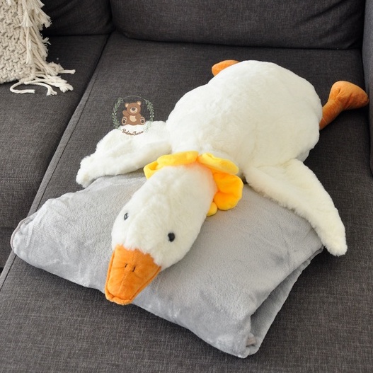 Jual Bantal Selimut ( BALMUT ) 3in1 Giant Duck Lazy Goose | Shopee ...