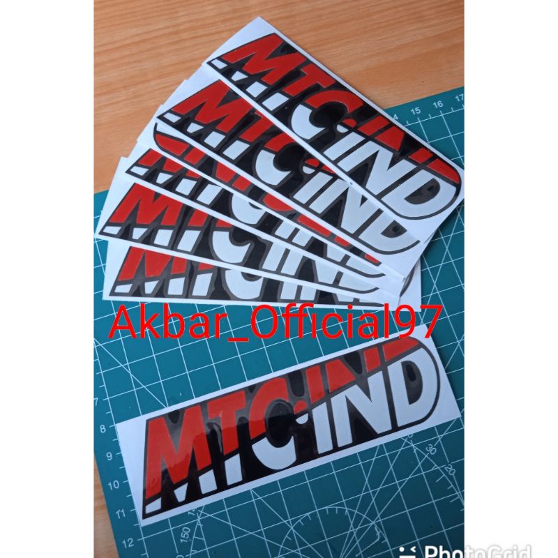 Jual stiker mtc ind sticker matic indonesia | Shopee Indonesia