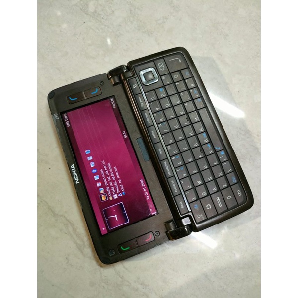 Jual Nokia e90 communicator original mulus mocca red black no minus ...