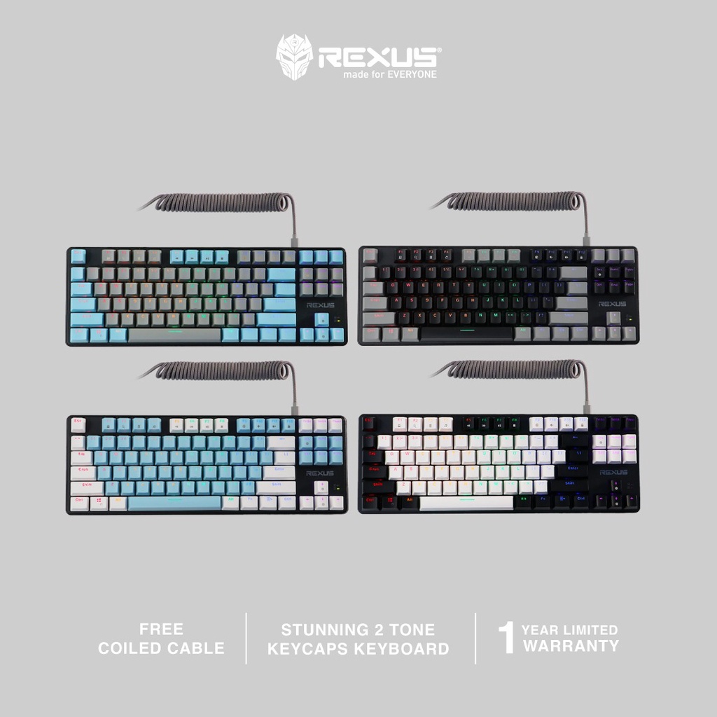 Jual Rexus Keyboard Gaming Mechanical Legionare MX5.2 TKL Finale ...