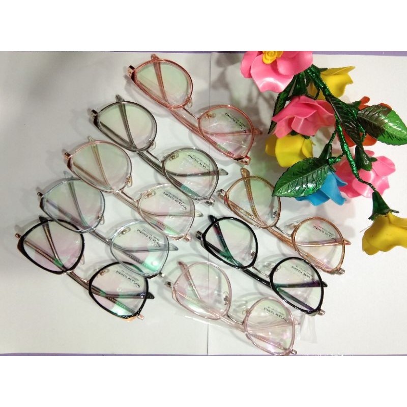 Jual Frame Kacamata Cewek Model Oval Tangkai Elastis | Shopee Indonesia