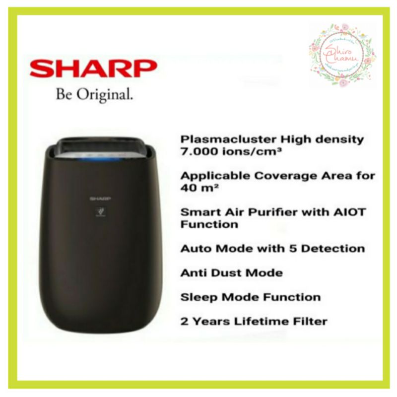 Jual Sharp Air Purifier FP-J50Y-H with AloT Function Coverage Area 40m2 Smart Air Purifier ...