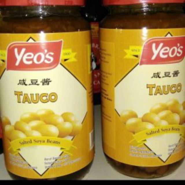 Jual Tauco Yeos Besar / taoco / yeos / salted soya beans | Shopee Indonesia
