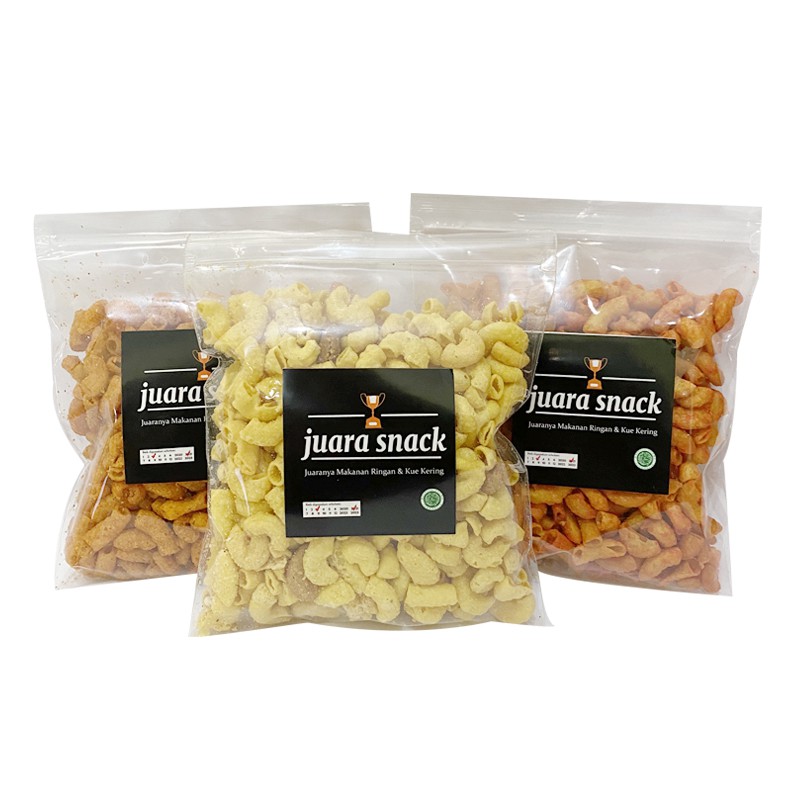 Jual Juara Snack - Makaroni Pedas 100gr | Shopee Indonesia