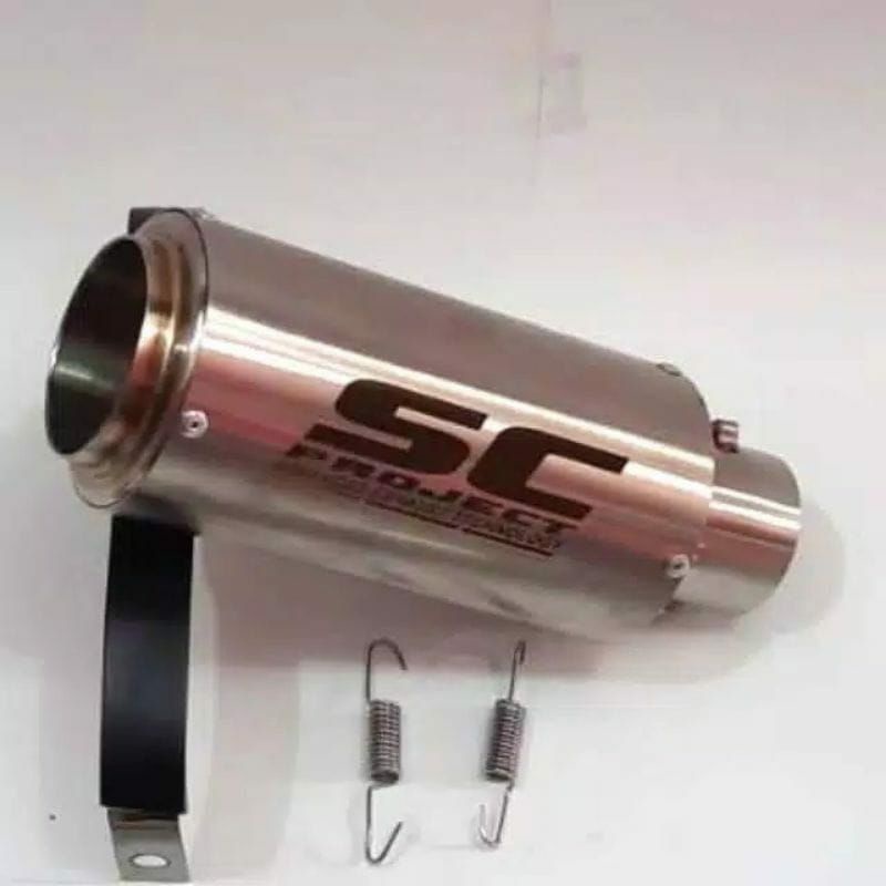 Jual SILINCER KNALPOT SC PROJECT INLET 50 MM | Shopee Indonesia
