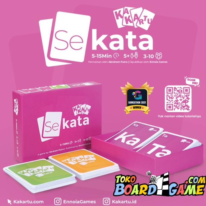 Jual Kakartu Sekata Card Game - Permainan Kartu ( Original ) | Shopee ...