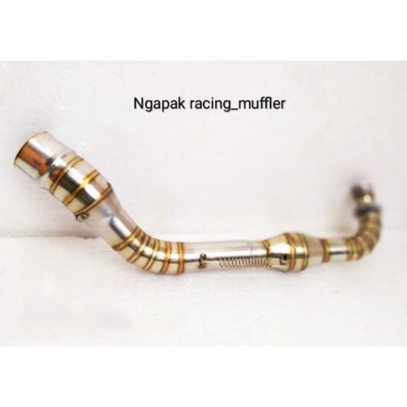 Jual Pipa header Leher knalpot nmax 155cc full stainless | Shopee Indonesia