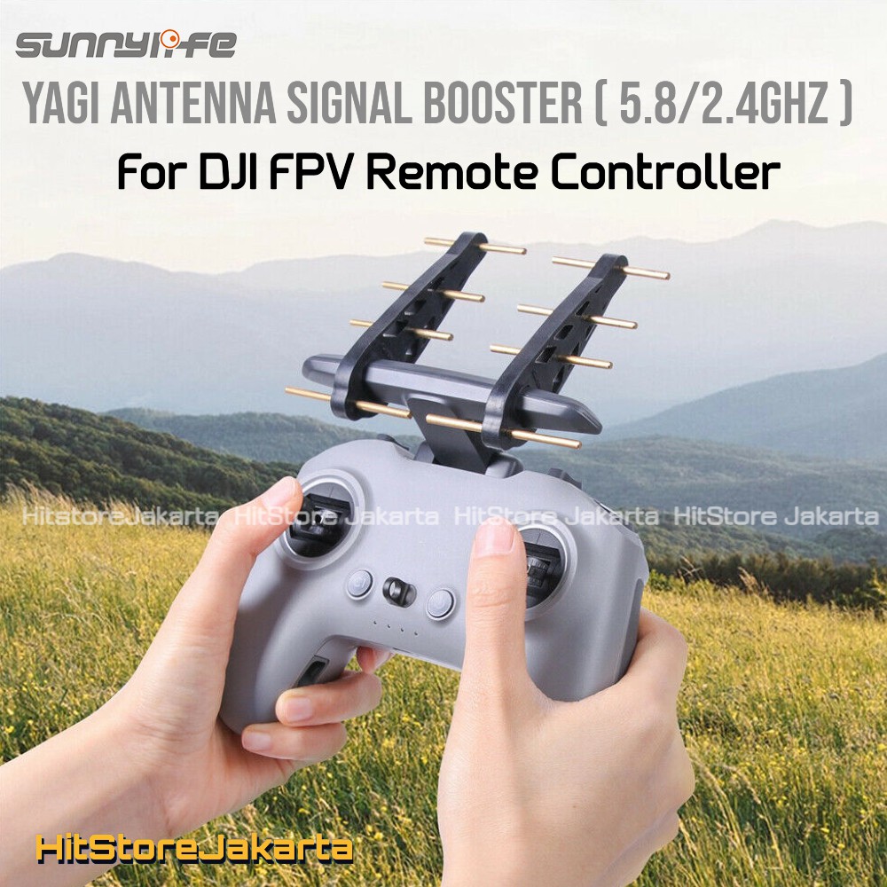 Jual Antena Yagi DJI FPV Yagi Antenna Signal Booster Penguat Signal DJI Avata Controller ...