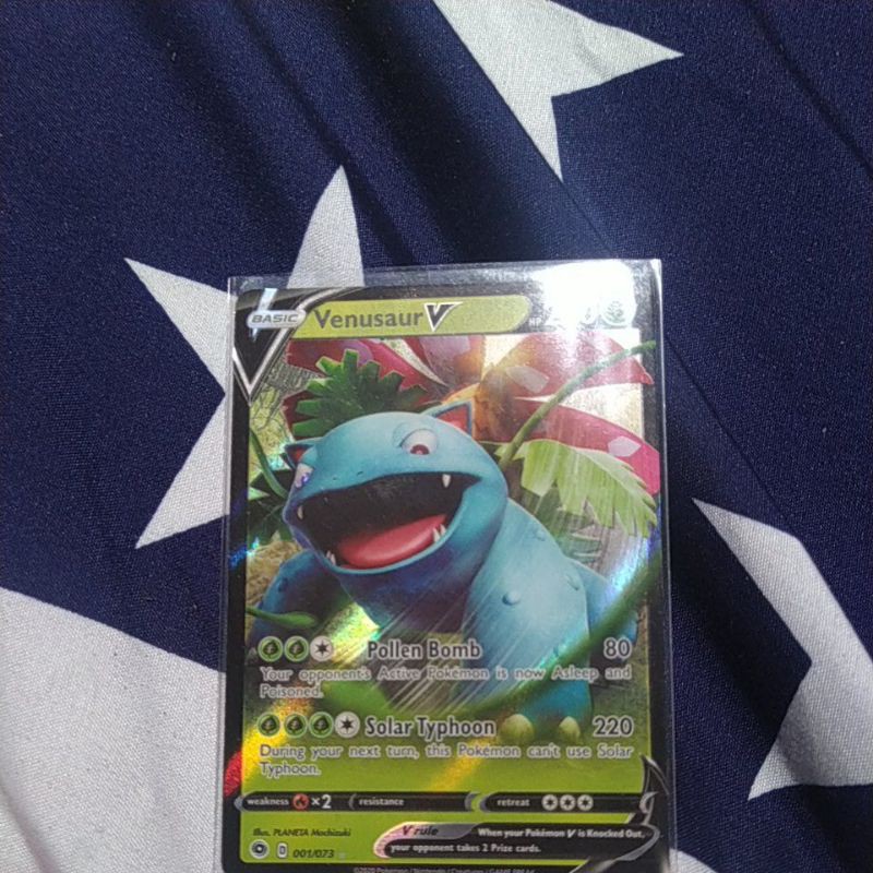 Jual kartu pokemon Venusaur V | Shopee Indonesia