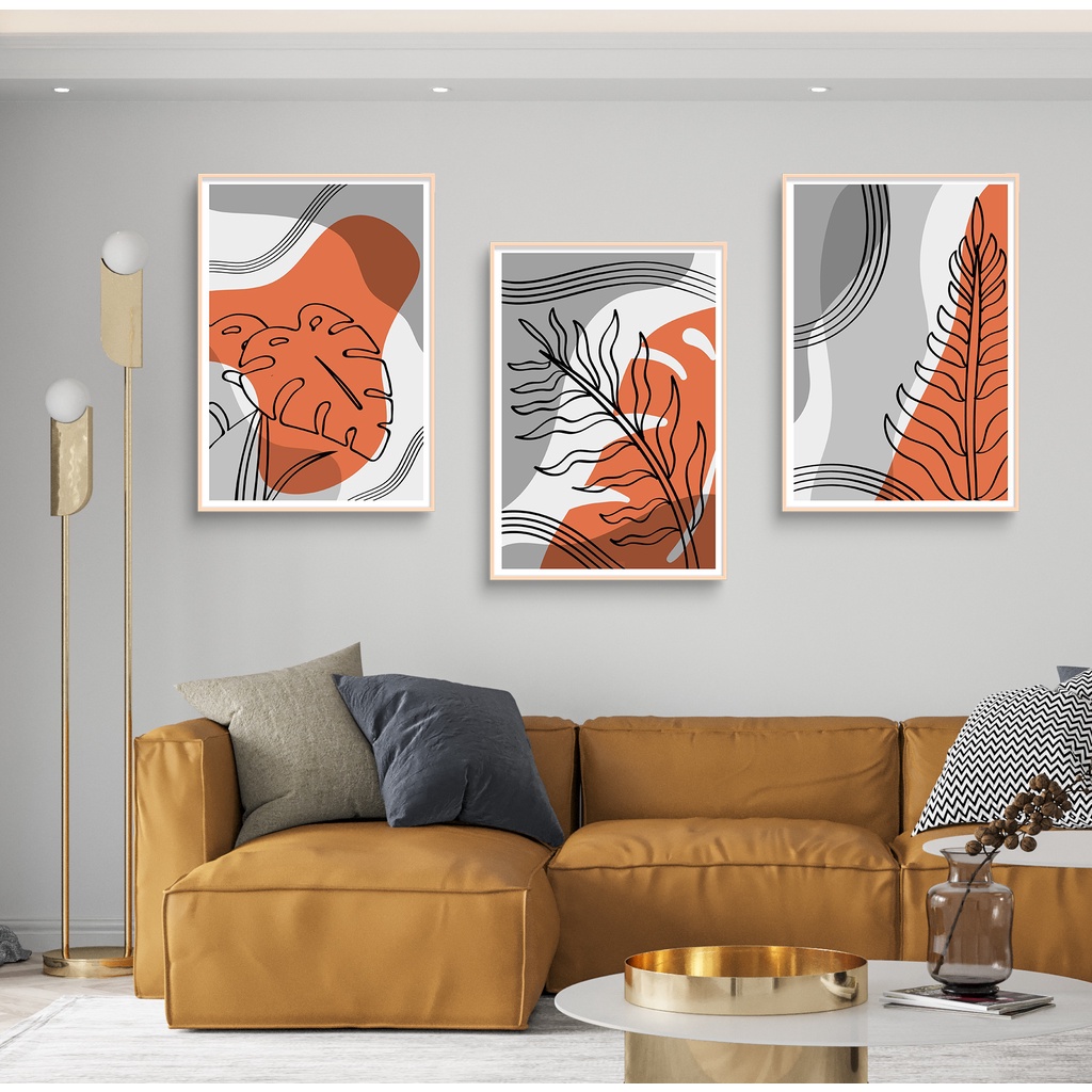 Jual Dekorasi Dinding Ruangan Frame Bingkai A3 Natural Kayu Minimalis ...