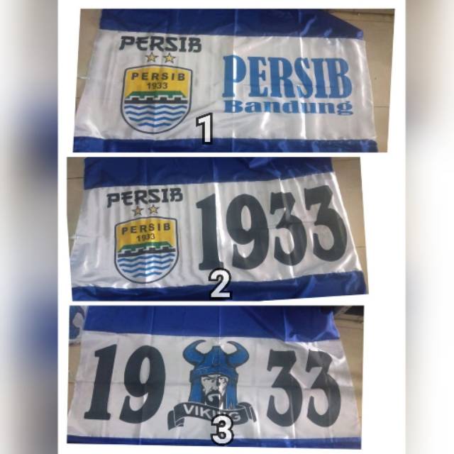 Jual Bendera Persib BESAR Giant flage viking ukuran 160x90cm | Shopee ...