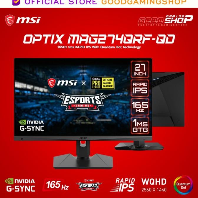 Jual MSI OPTIX MAG274QRF-QD - Gaming Monitor | Shopee Indonesia